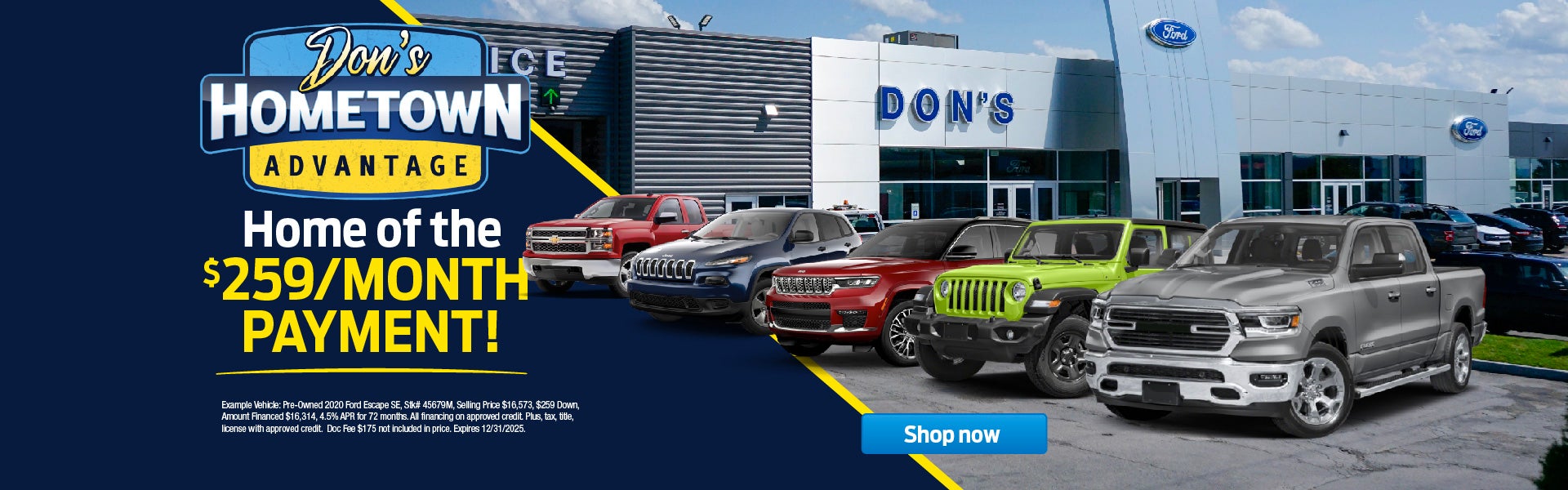 New & Used Ford Dealer Utica NY | Don’s Ford